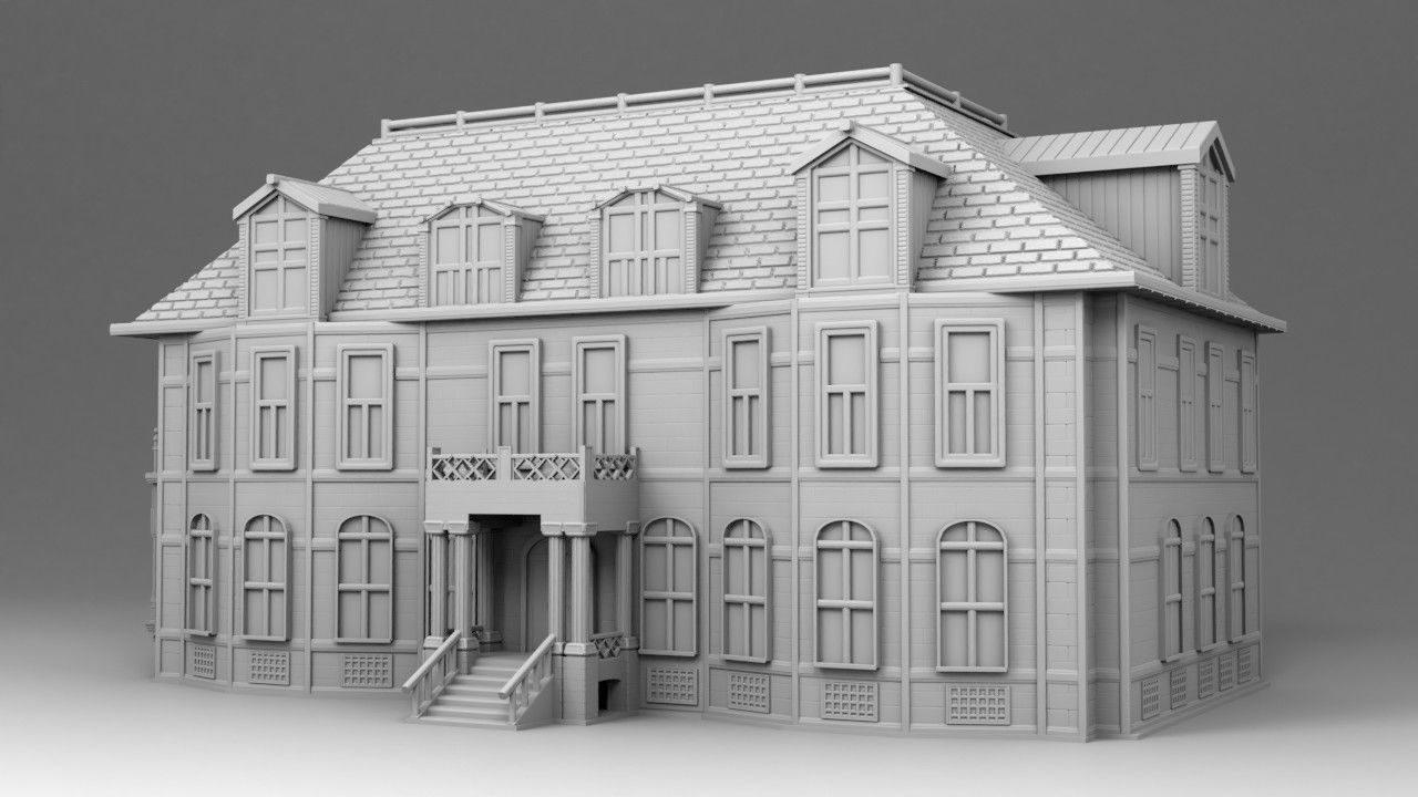 3D printable model Chicago house chicago | CGTrader