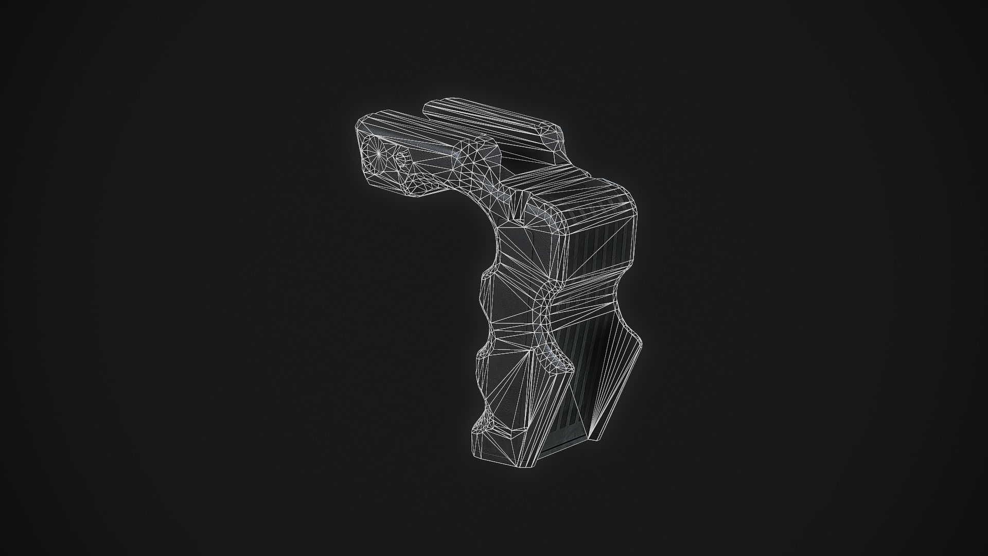 3D model CAA Tactical Front Grip VR / AR / low-poly | CGTrader