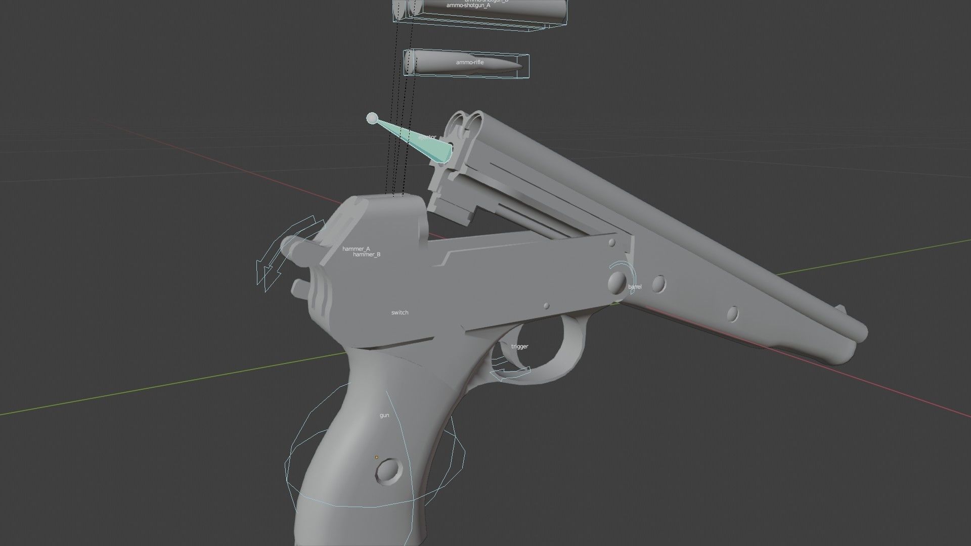 3D model Tp 82 shotgun VR / AR / low-poly | CGTrader