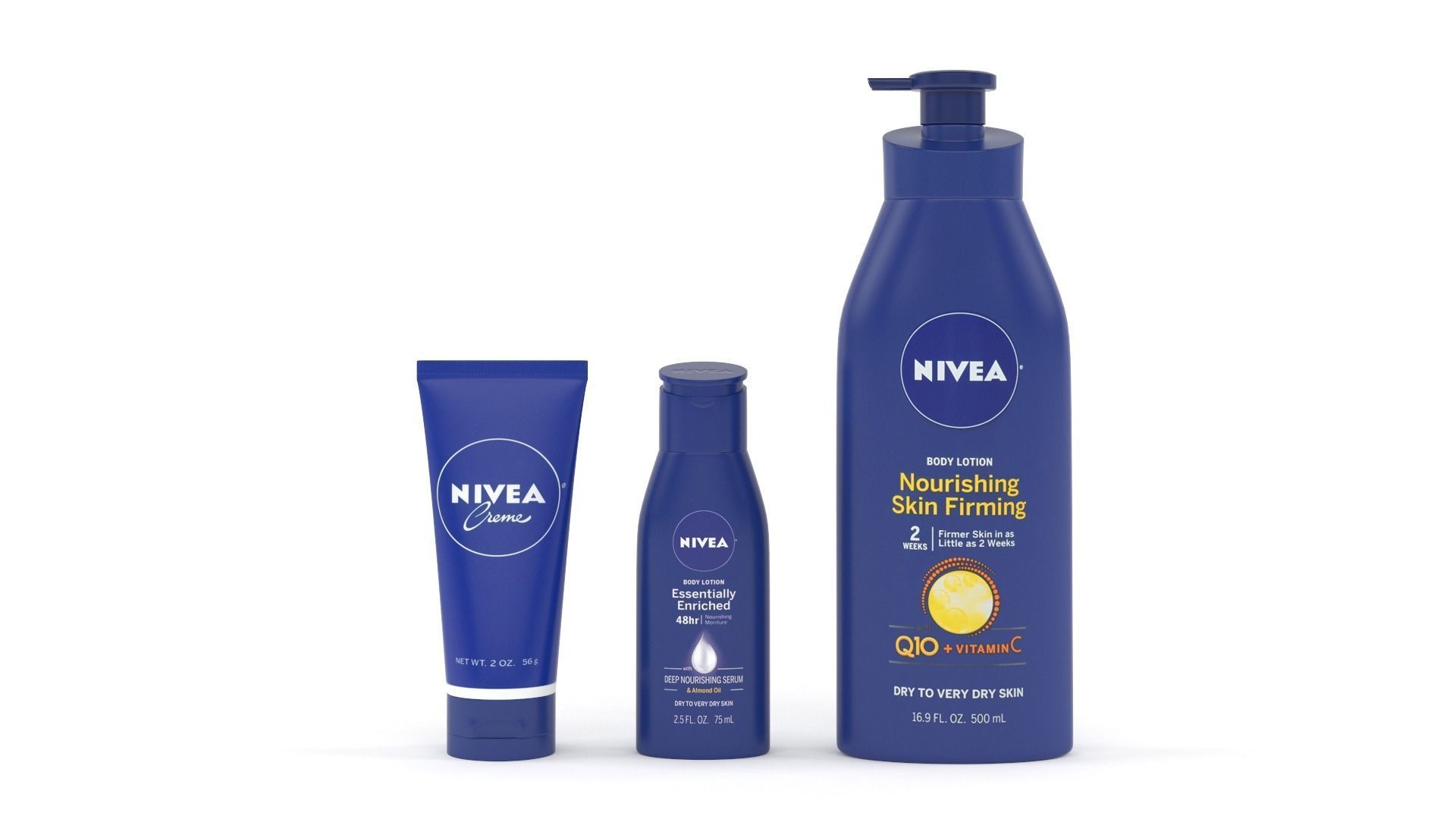 Nivea Body Lotion 3D model | CGTrader