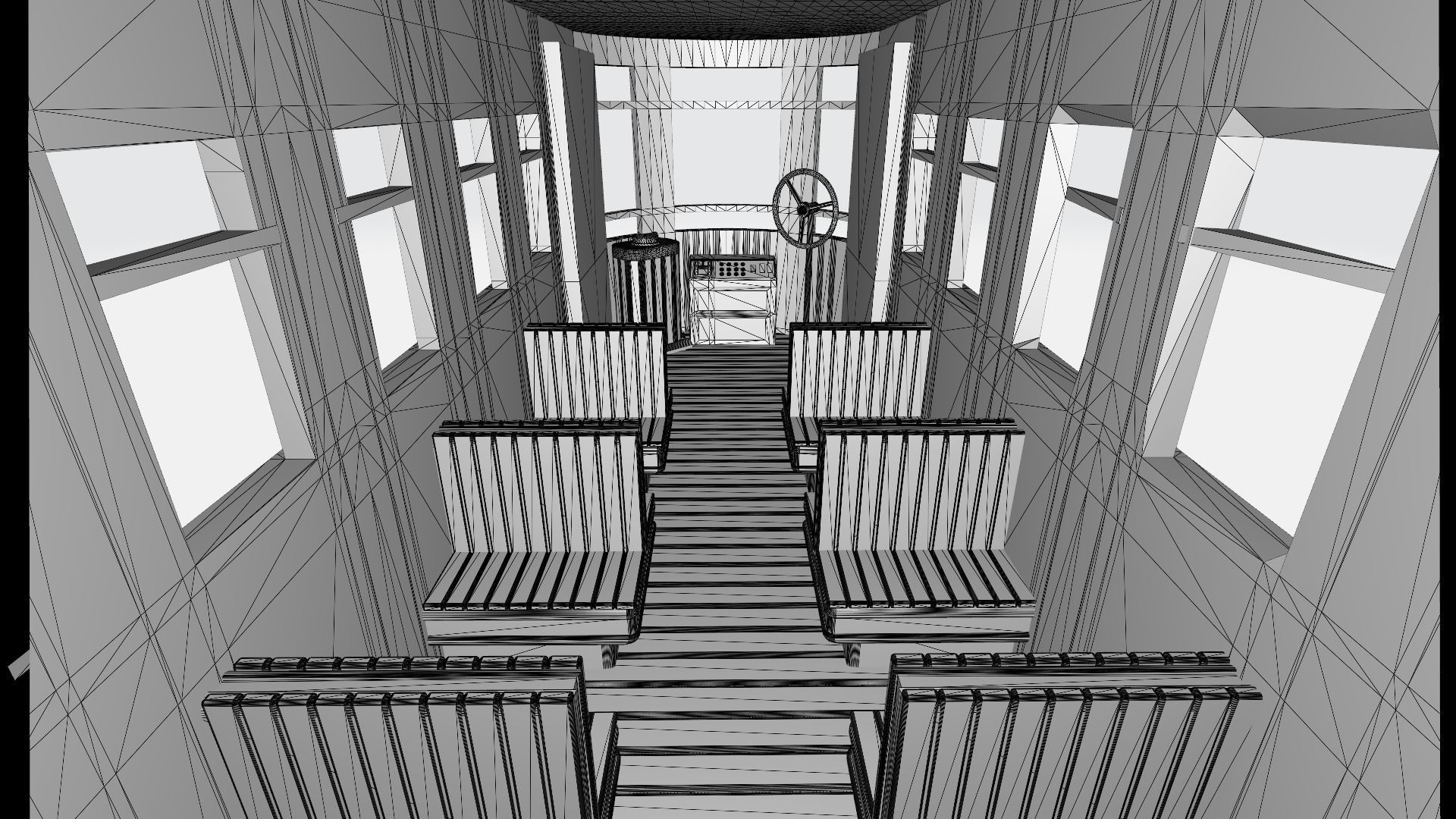 Train car 3D model 3D printable | CGTrader