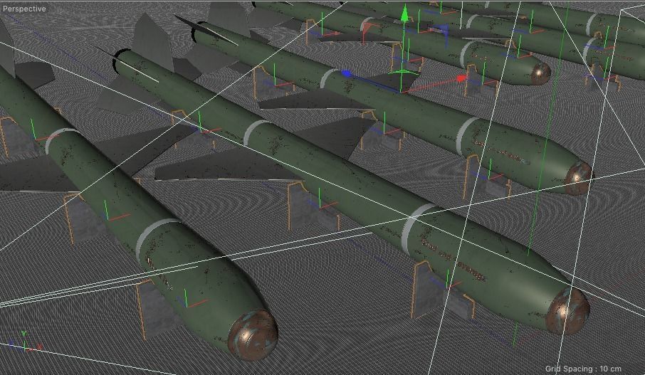 Missile for Food 3D model | CGTrader