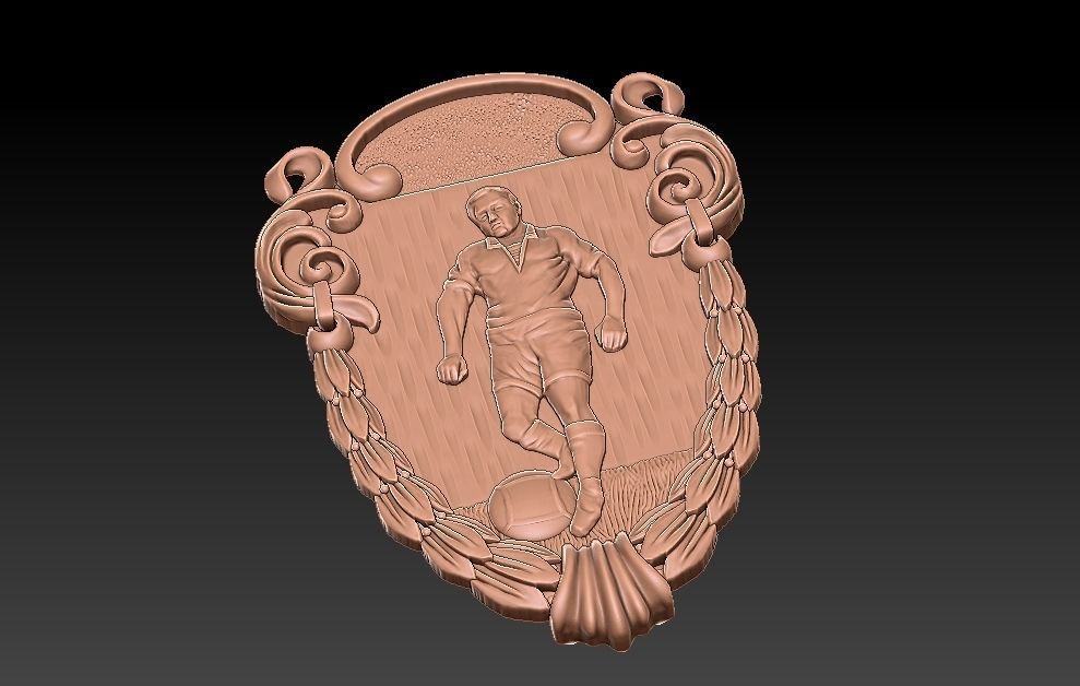 Badge Man 3 3D model 3D printable | CGTrader