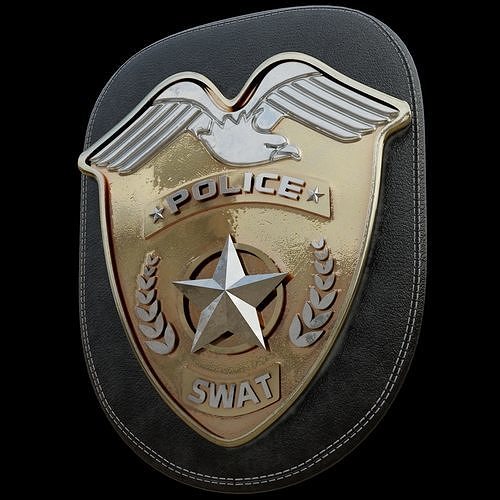 Real Police Badge