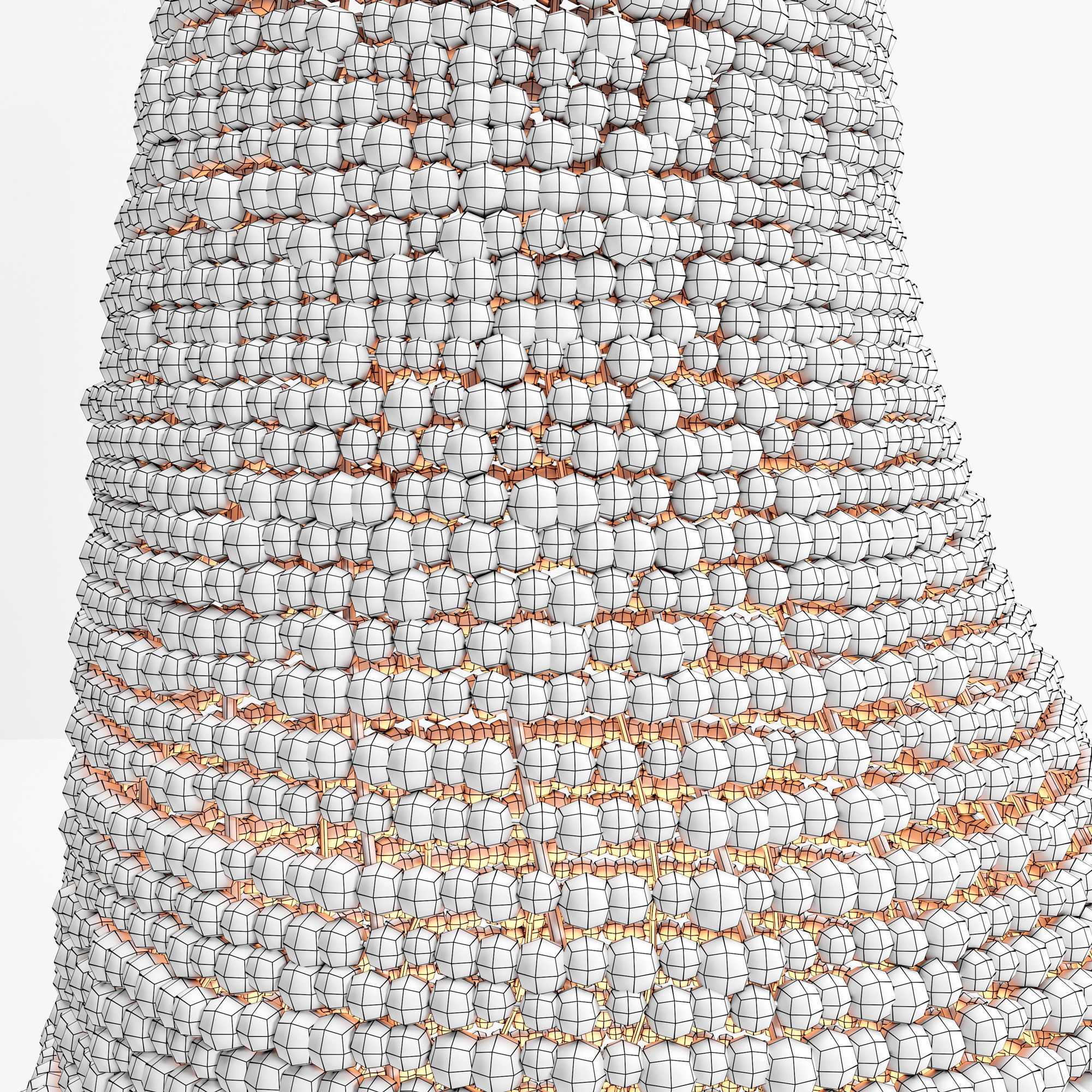 Moringa floor sculptures 3D model | CGTrader