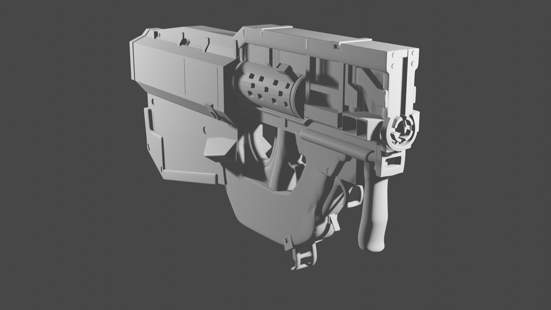 Light Gun 3D model | CGTrader