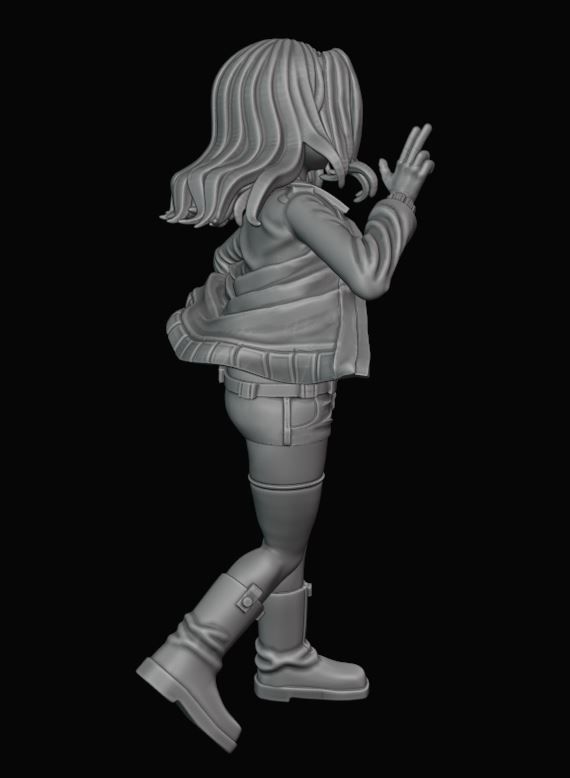 Kay - Girls und Panzers - 28mm wargaming miniature 3D model 3D ...