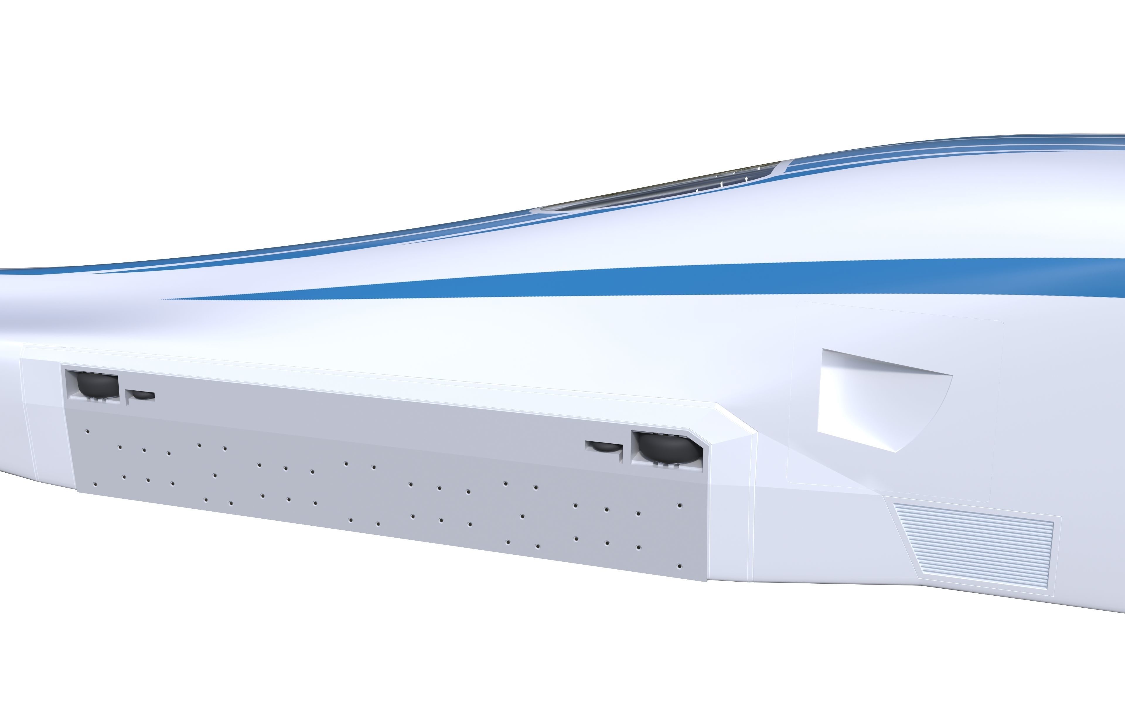 SCMaglev L0 Series Improved Version Shinkansen 3D model | CGTrader