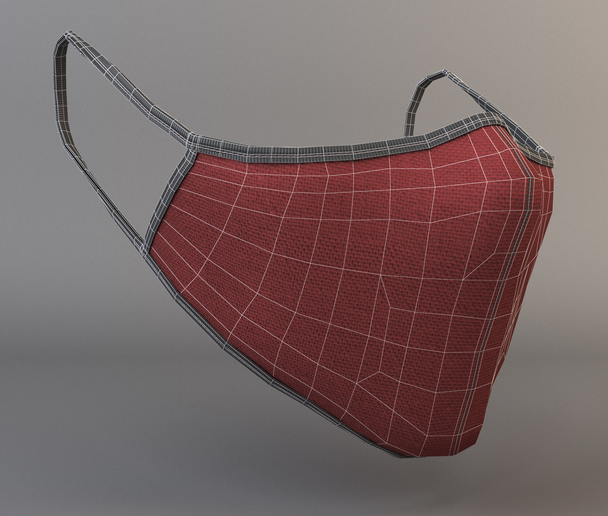 3D model Reusable medical mask VR / AR / low-poly | CGTrader