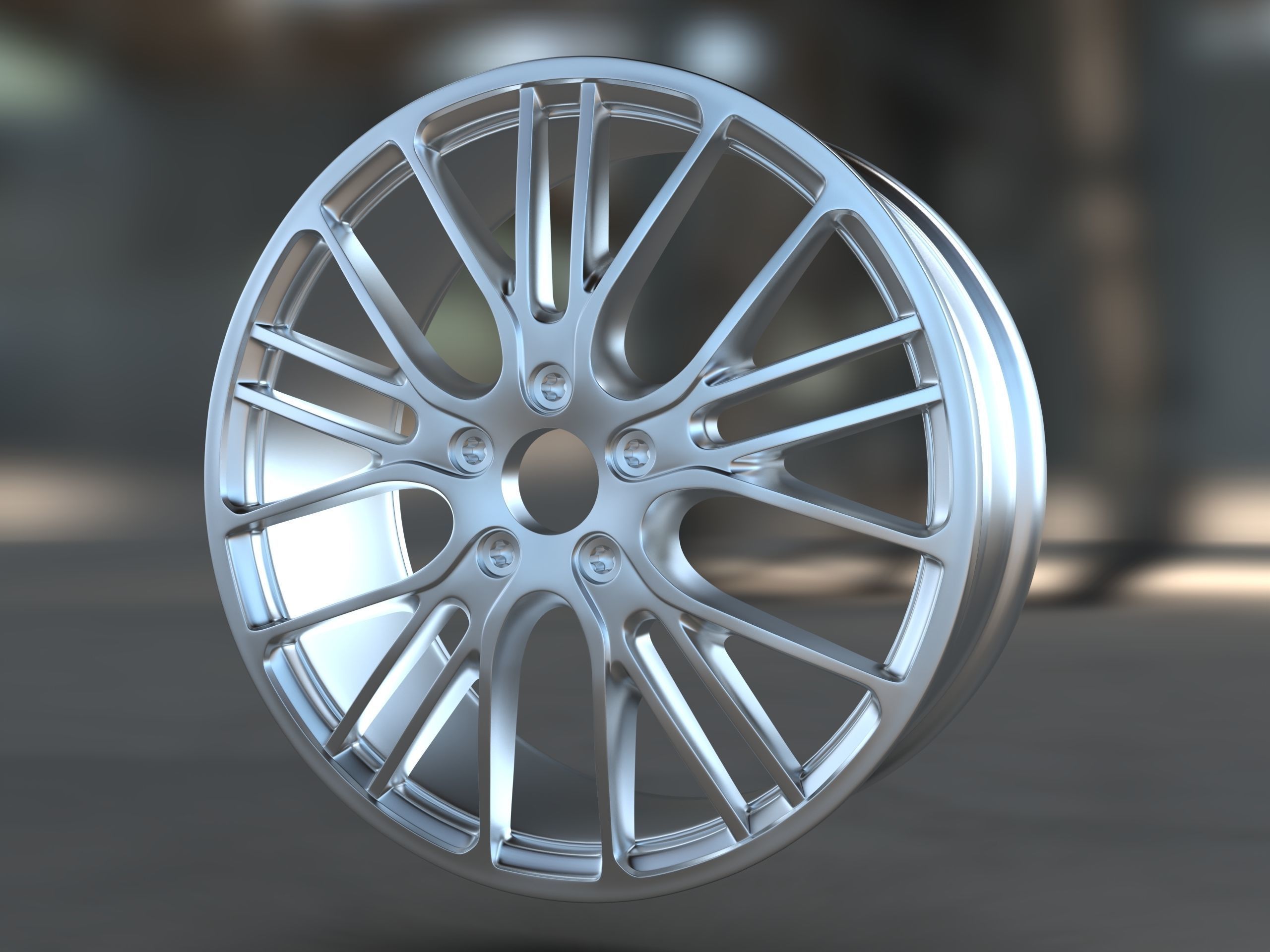 Car wheel free 3D model | CGTrader