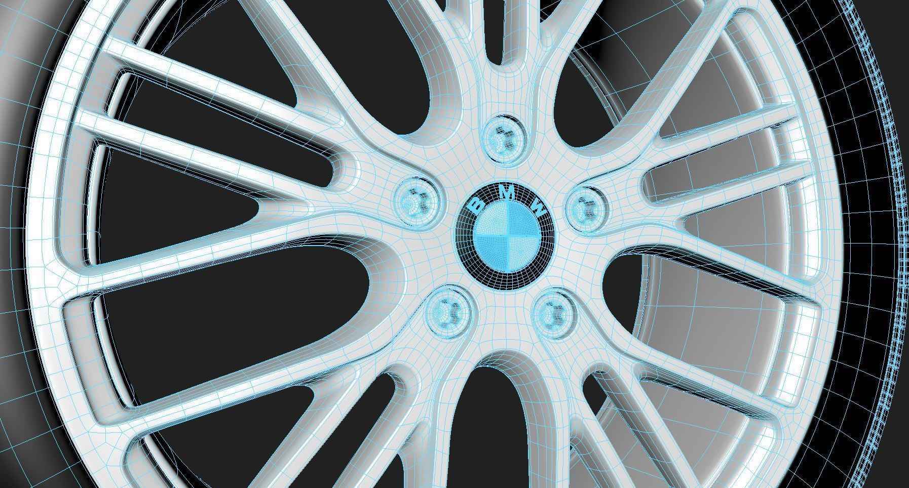 Car wheel free 3D model | CGTrader