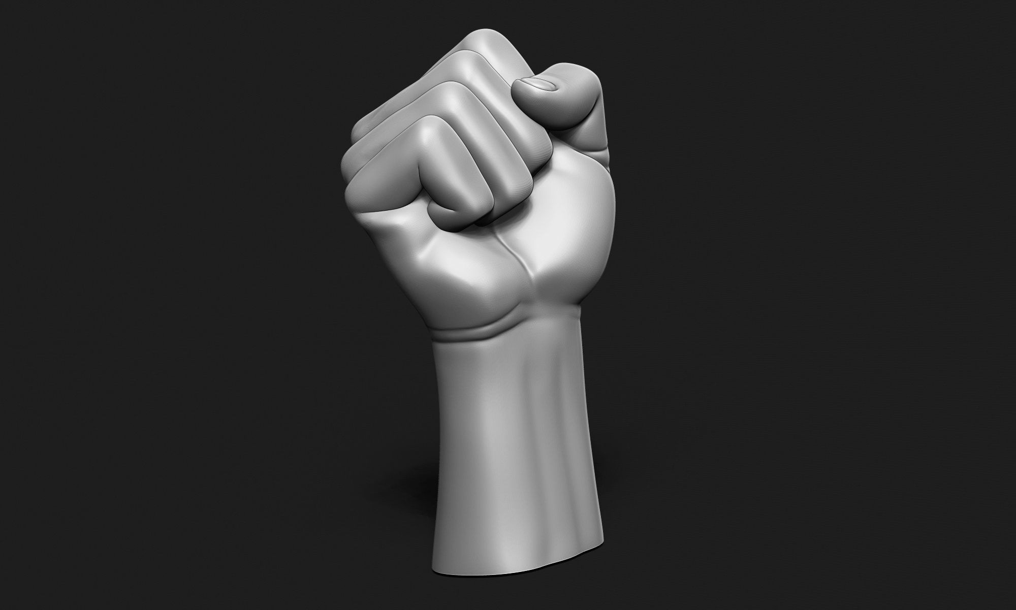 Fist Printable 3D model 3D printable | CGTrader