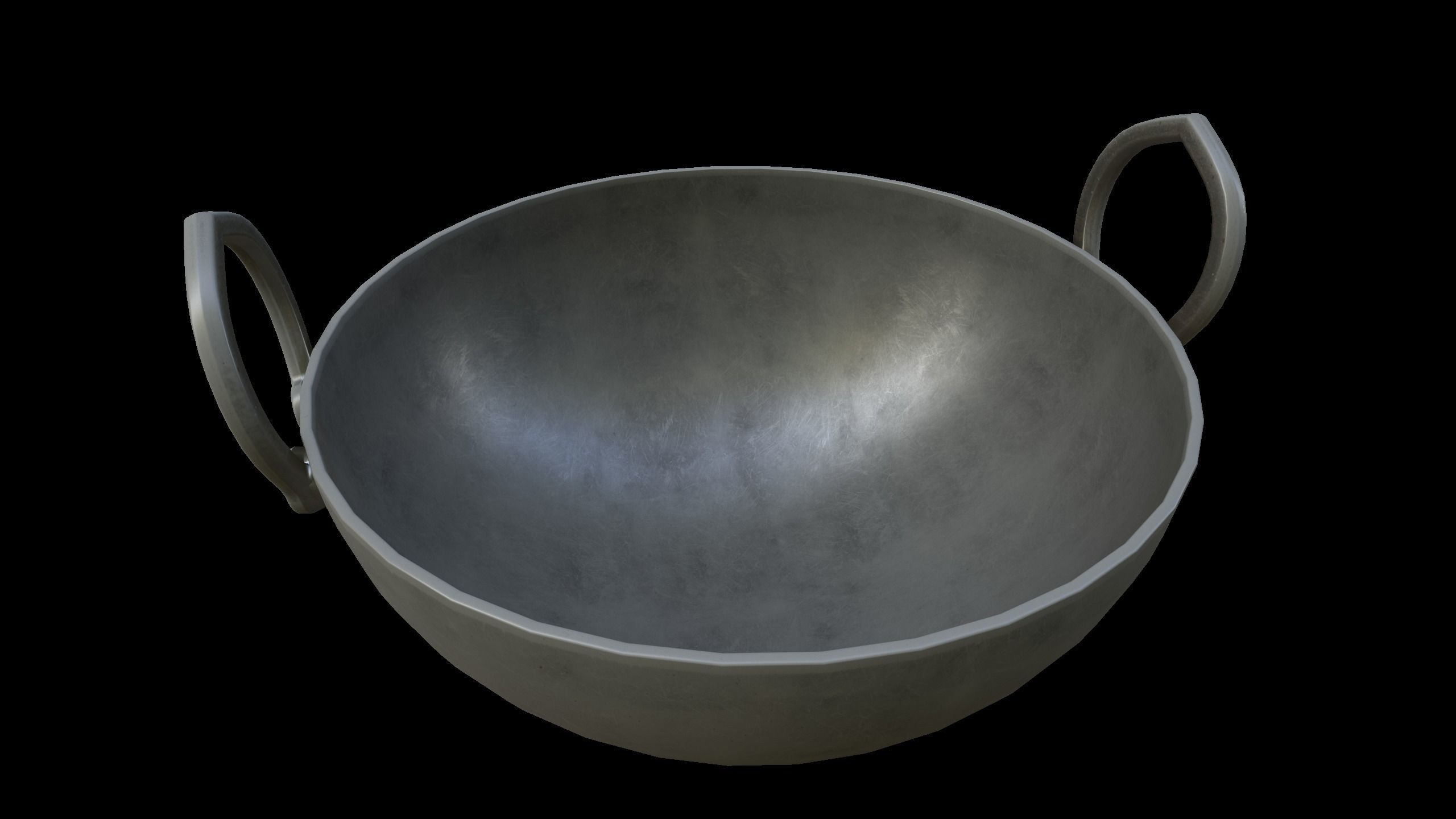 3D model Cauldron Metal Kadai VR / AR / low-poly | CGTrader
