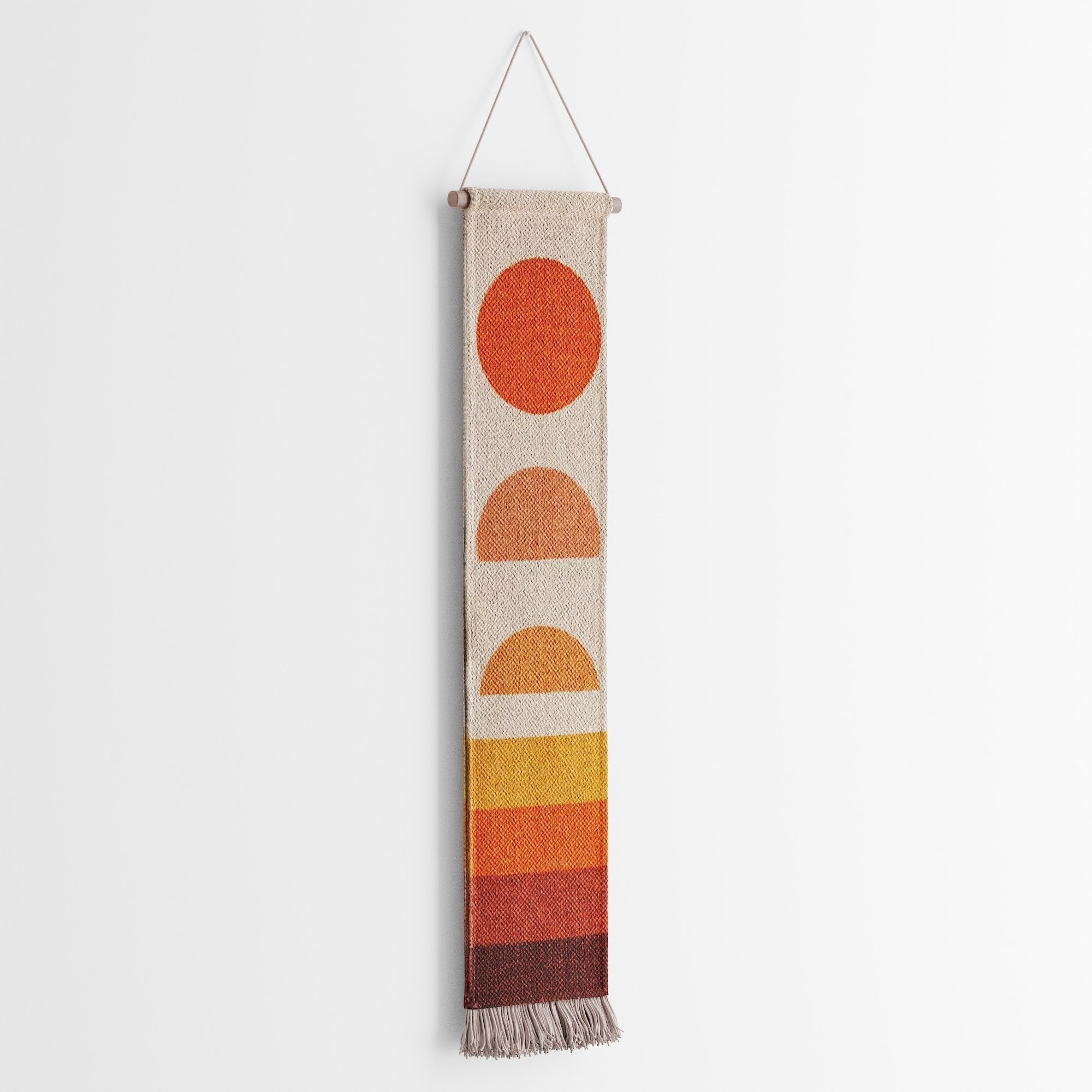 Abstract Sunset Wall Hanging 3D model | CGTrader