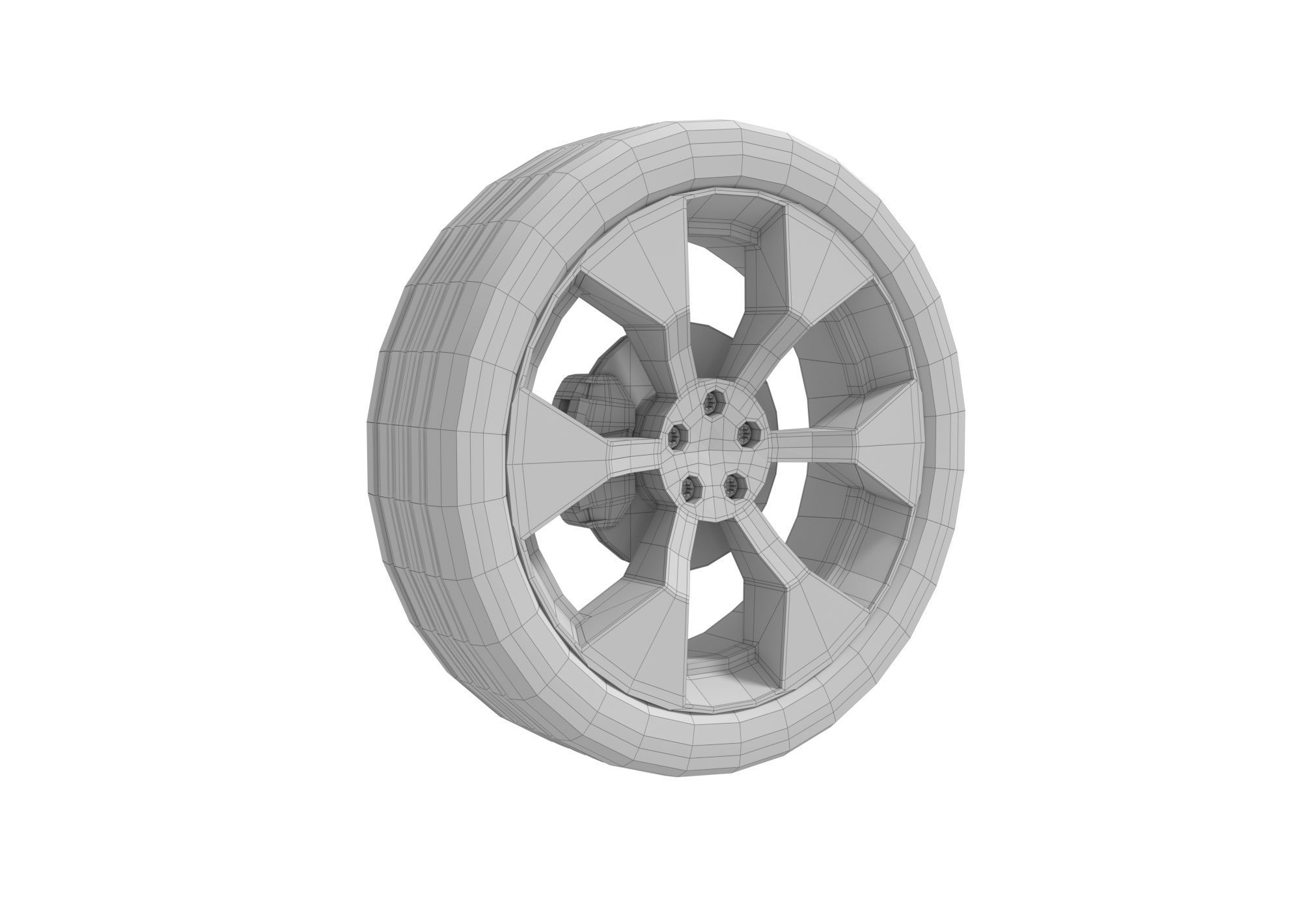 Car Wheel 3D model 3D model | CGTrader