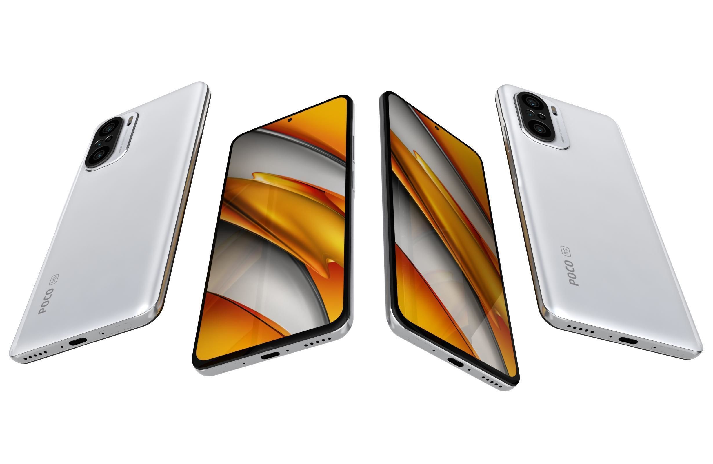 Xiaomi Poco F3 All Colors 3D model | CGTrader