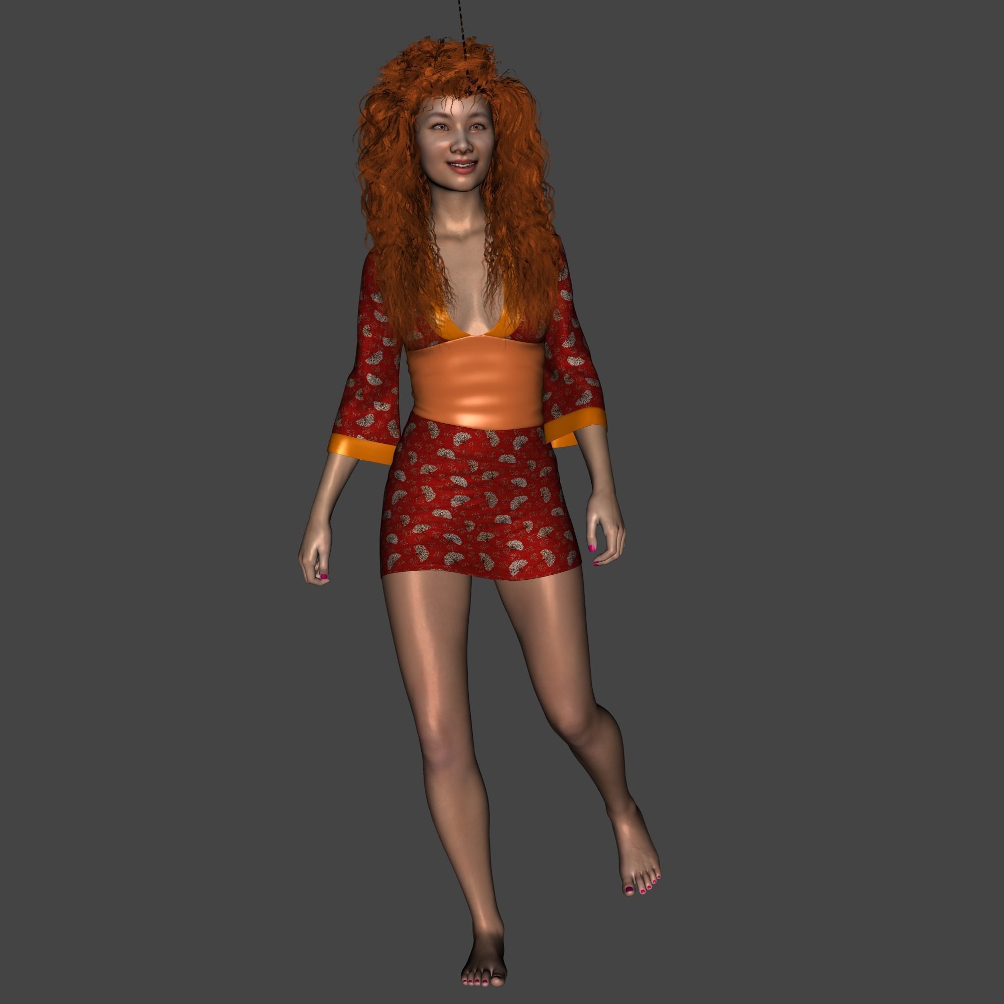 wanda-003 3D model | CGTrader