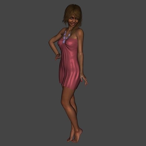 wanda-004 3D model | CGTrader