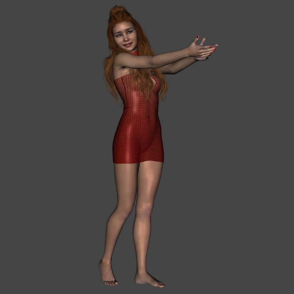 wanda -006 free 3D model | CGTrader