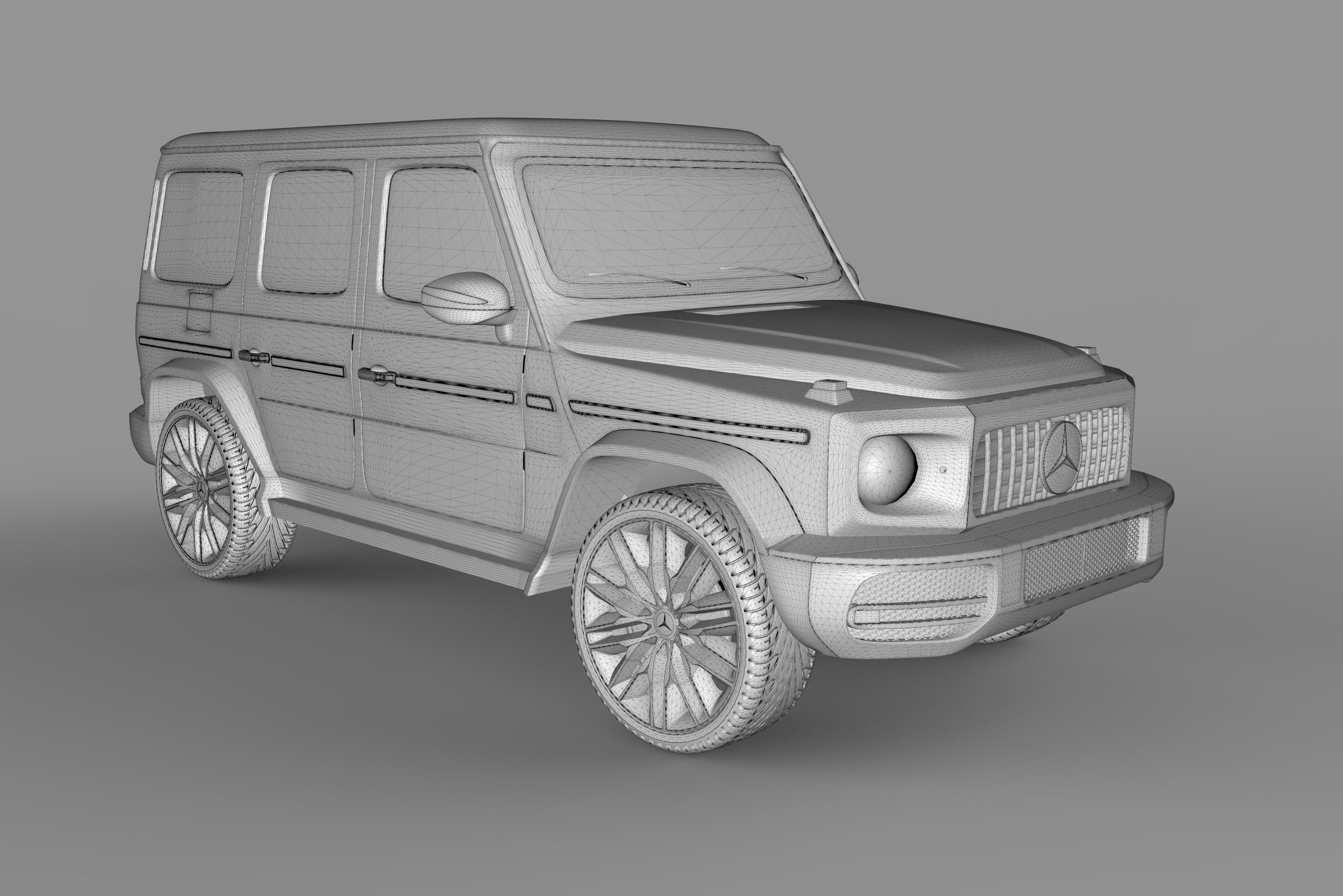 Mercedes G63 3D model | CGTrader