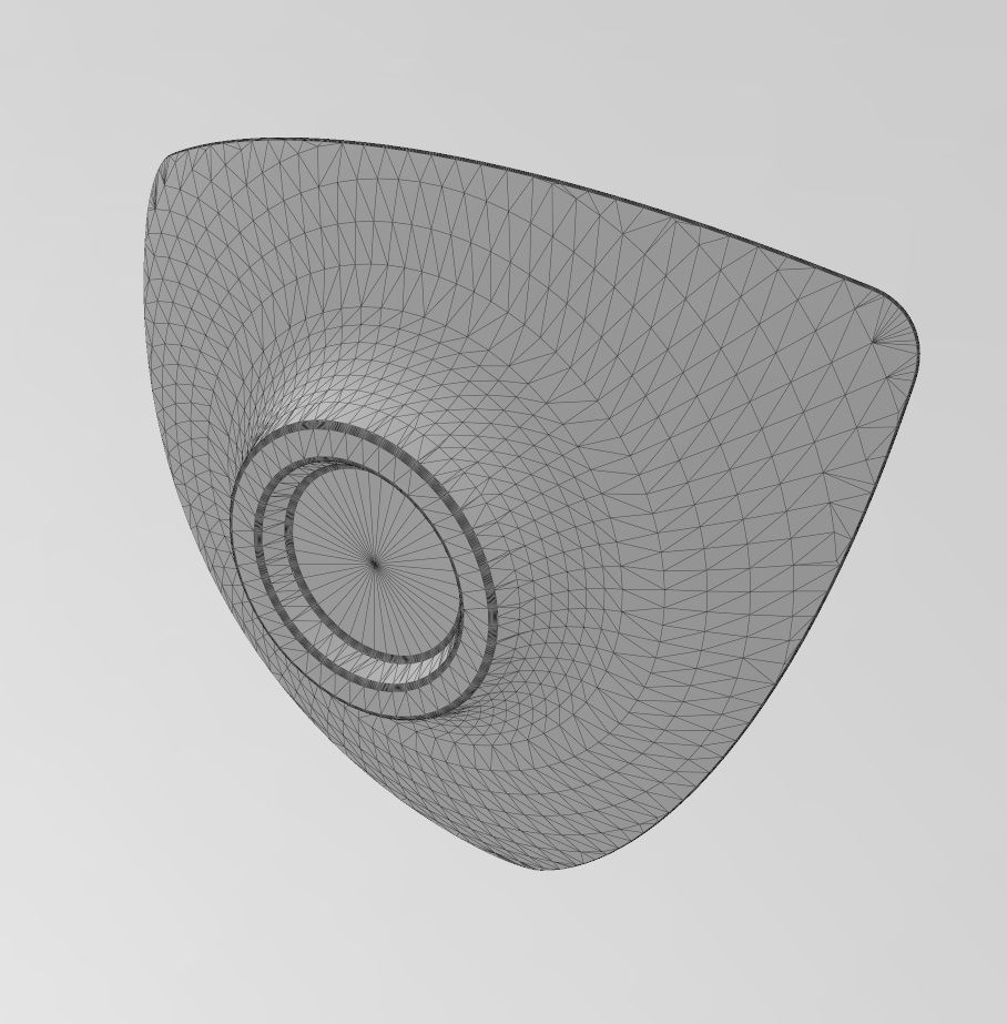 Triangular plate relief 3D model 3D printable | CGTrader
