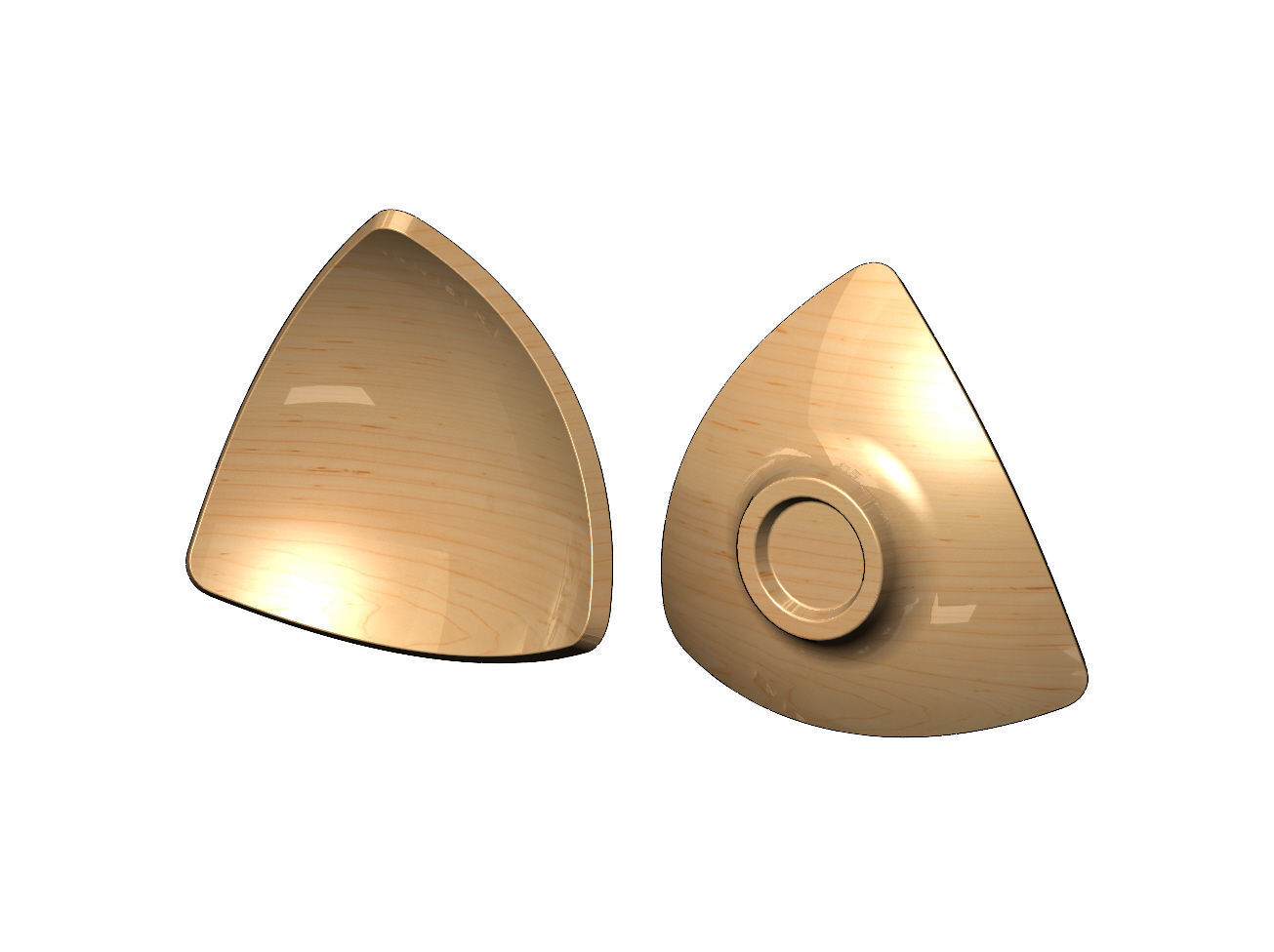 Triangular plate relief 3D model 3D printable | CGTrader