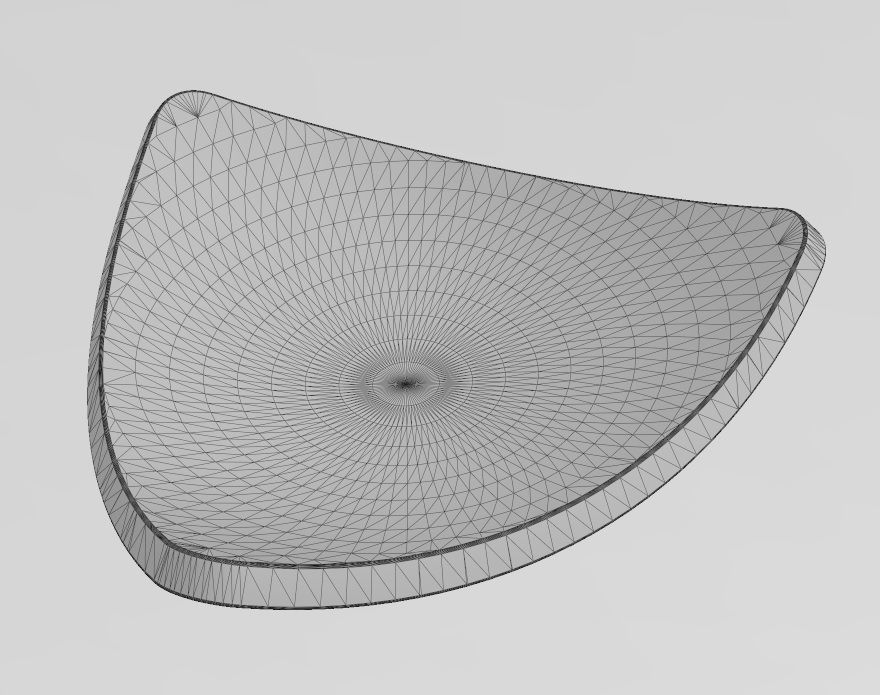 Triangular plate relief 3D model 3D printable | CGTrader