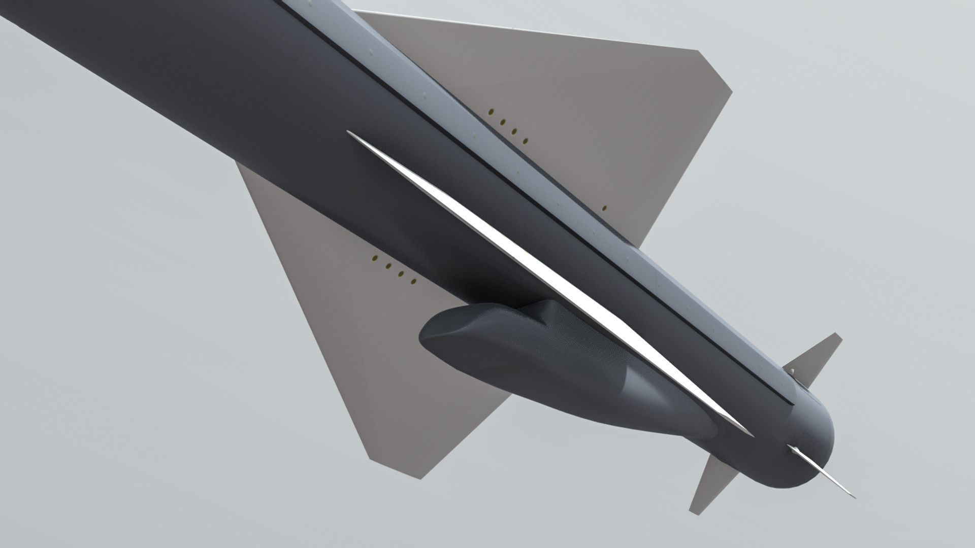 C-802AK - YJ-83 Chinese Anti-Ship Cruise Missile 3D model | CGTrader