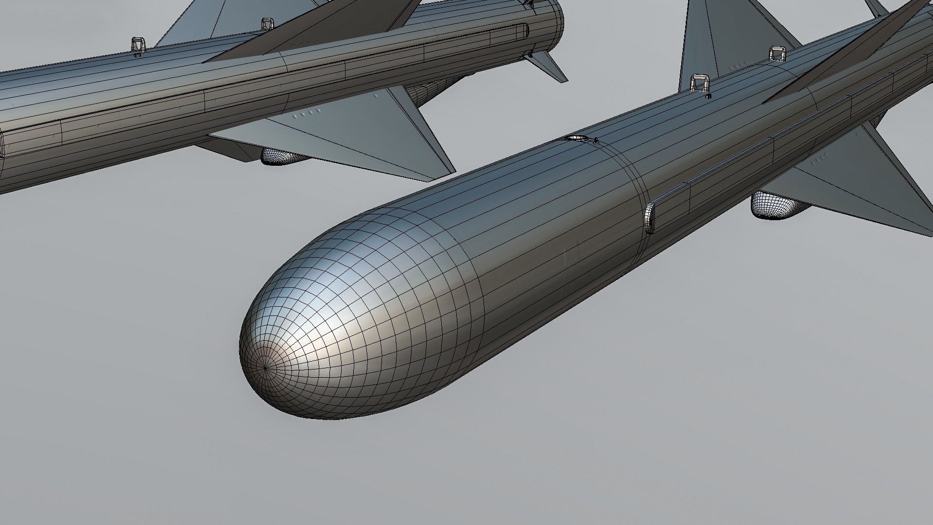 C-802AK - YJ-83 Chinese Anti-Ship Cruise Missile 3D model | CGTrader