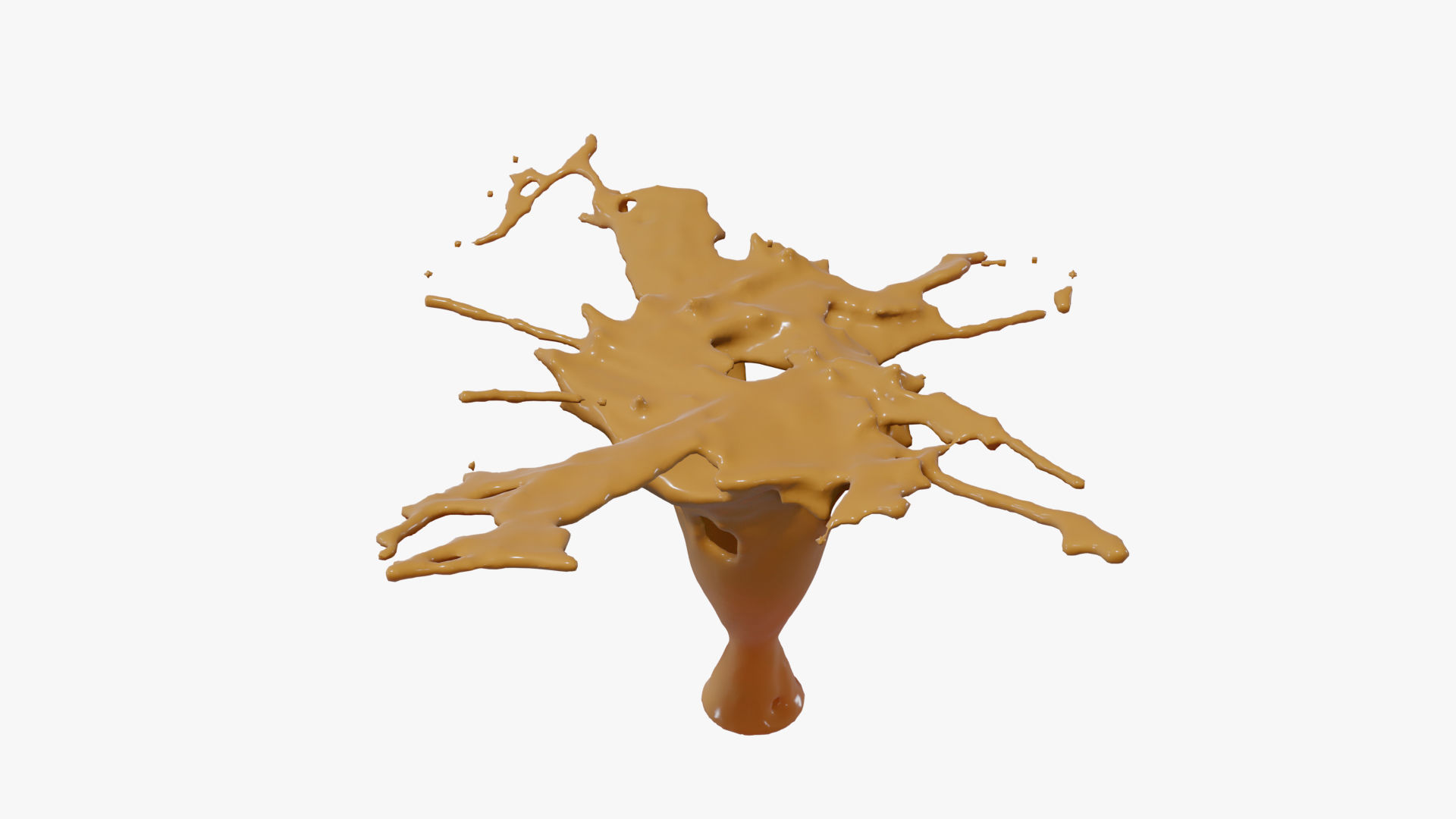 Splash liquid splashing onto background free 3D model | CGTrader