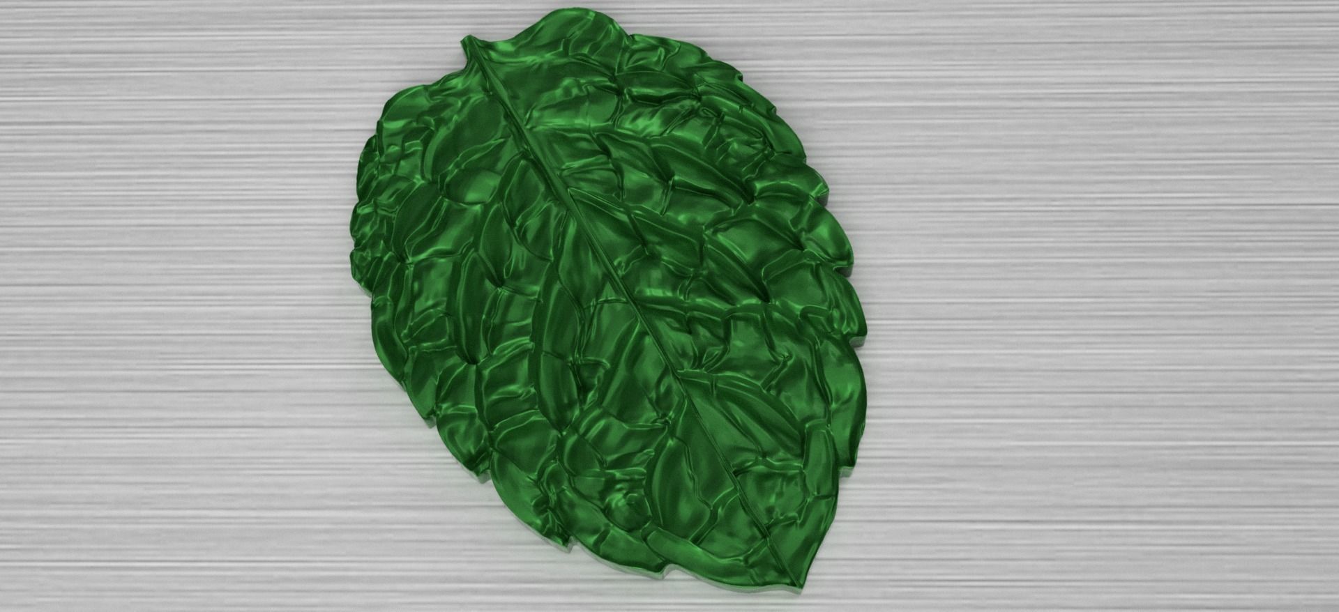Green Leaf 2 3D model 3D printable | CGTrader