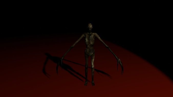 Nightmare SCP-096 free 3D model | CGTrader