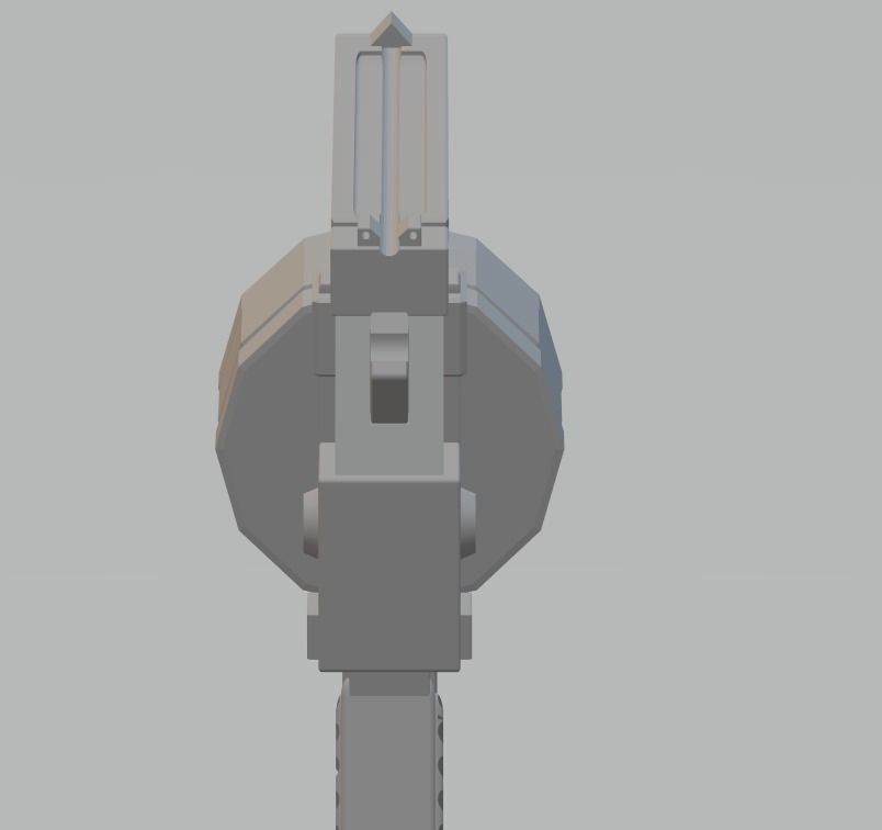 FHW Bolter Revolver Cosplay Blaster free 3D model 3D printable | CGTrader