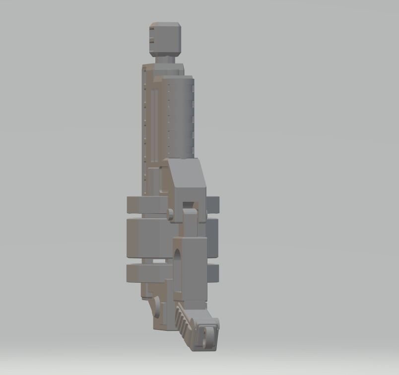FHW Bolter Revolver Cosplay Blaster free 3D model 3D printable | CGTrader