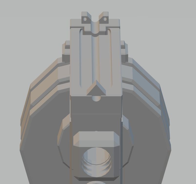 FHW Bolter Revolver Cosplay Blaster free 3D model 3D printable | CGTrader