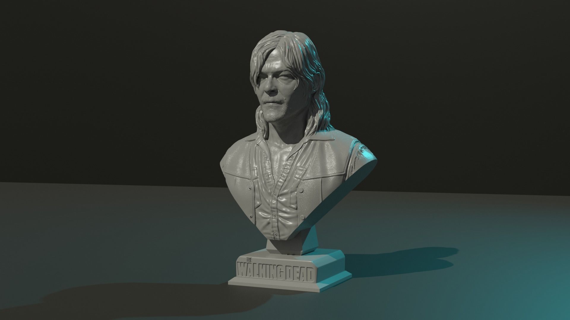 DARYL DIXON WALKING DEATH SABIOPRODS 3D PRINT MODEL 3D model 3D ...