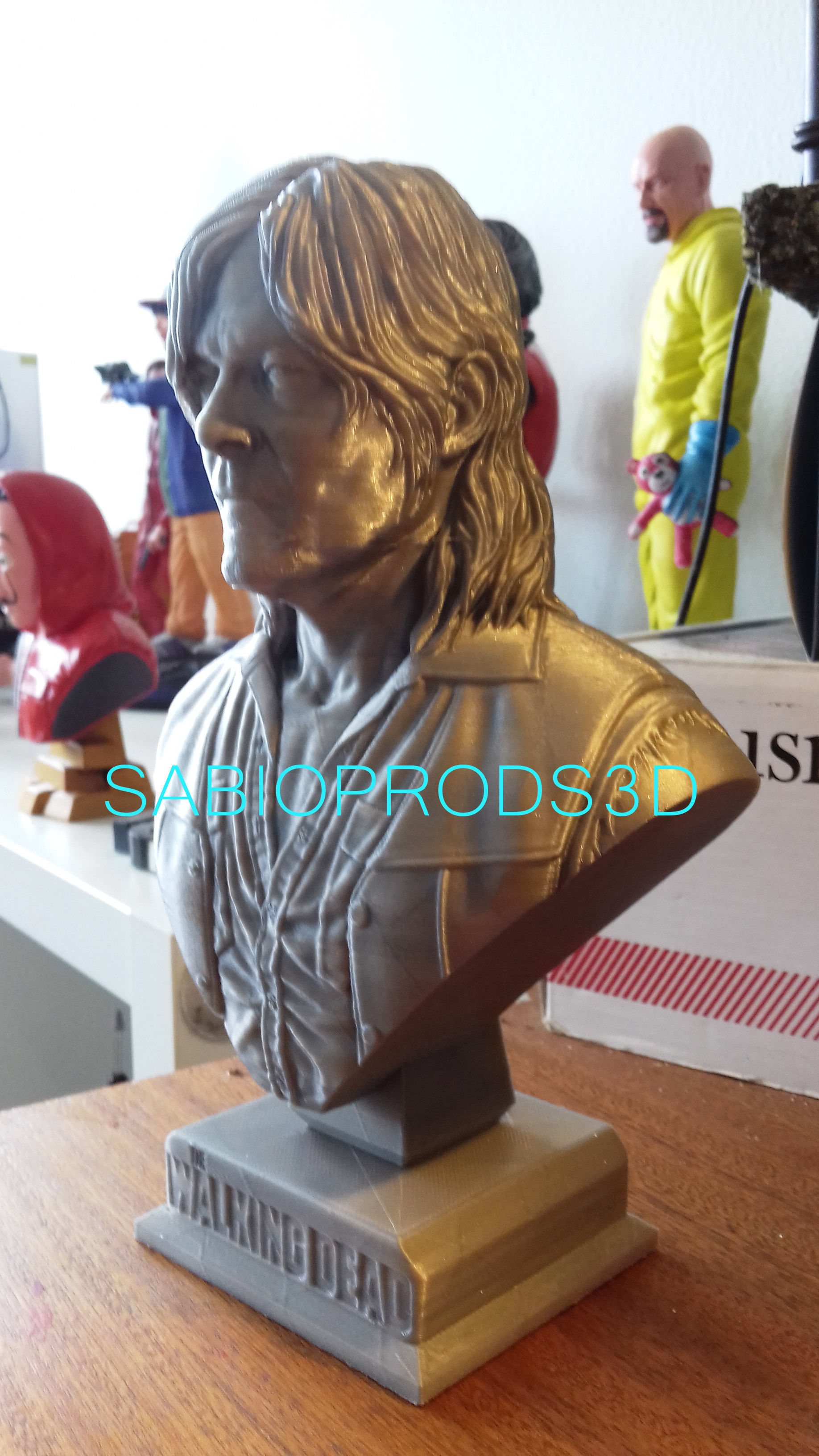 DARYL DIXON WALKING DEATH SABIOPRODS 3D PRINT MODEL 3D model 3D ...