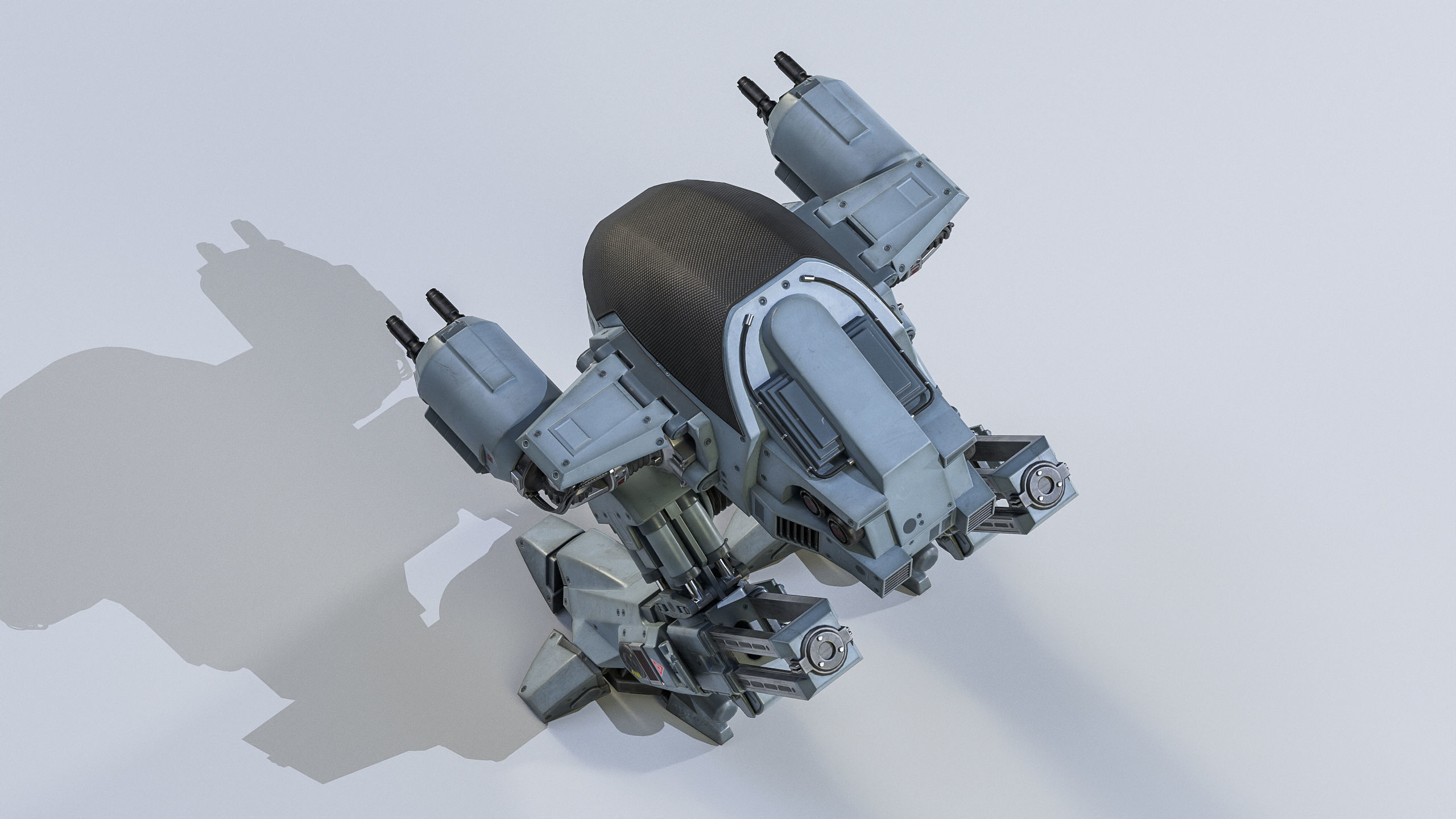 3D model ED 209 OCP Robocop VR / AR / low-poly | CGTrader