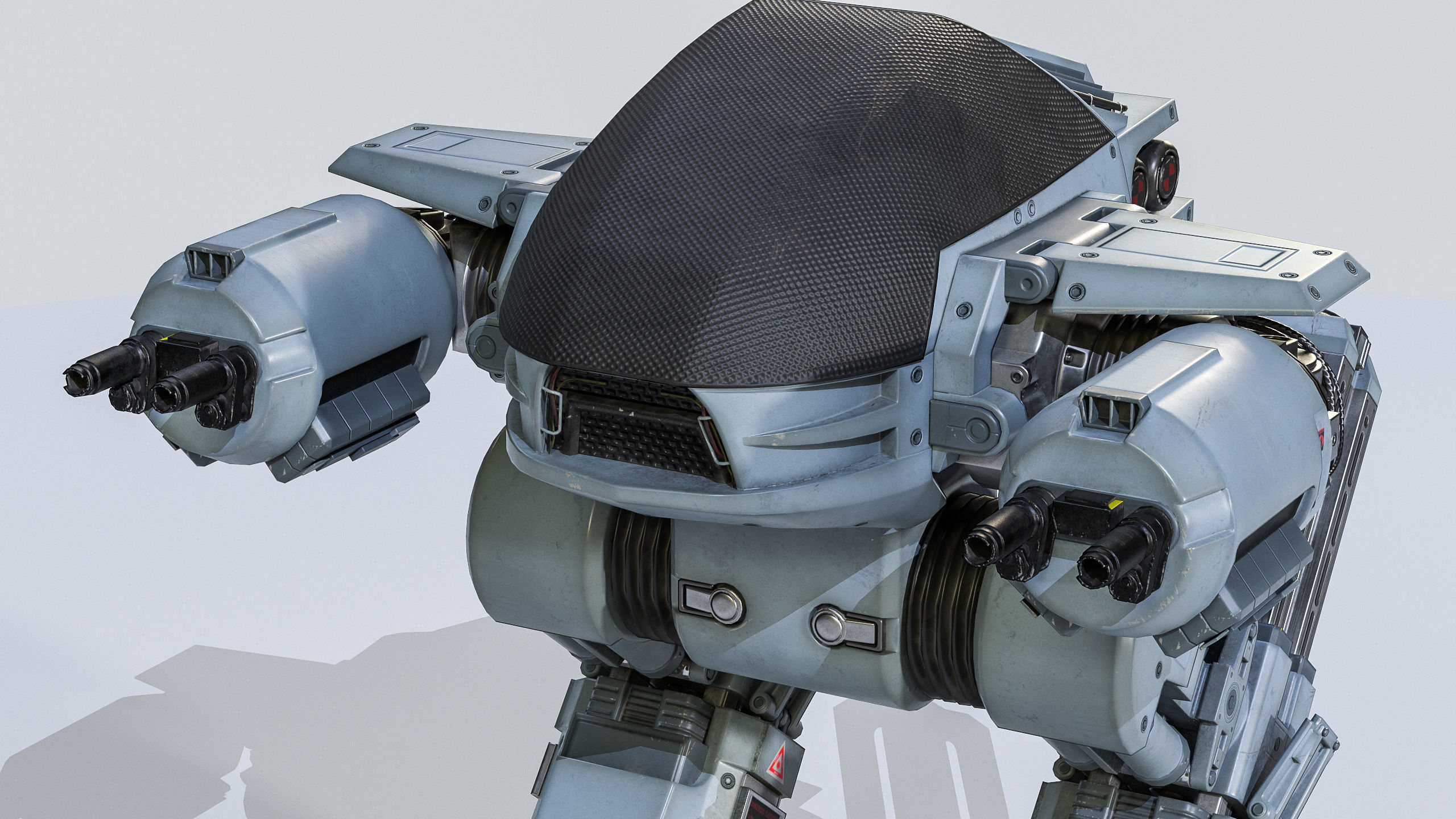 3D model ED 209 OCP Robocop VR / AR / low-poly | CGTrader