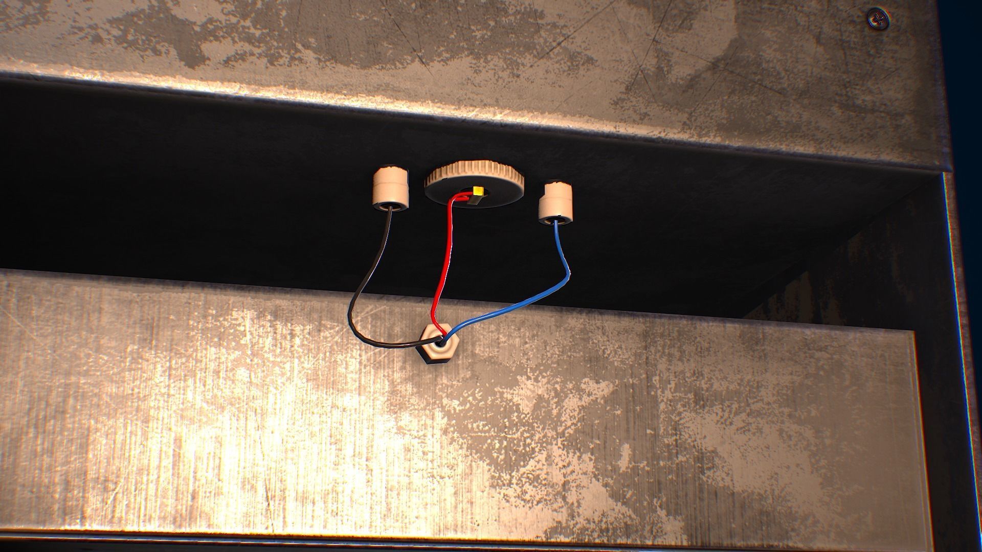 3D model Stove - muffle furnace with ANIMATION VR / AR / low-poly ...