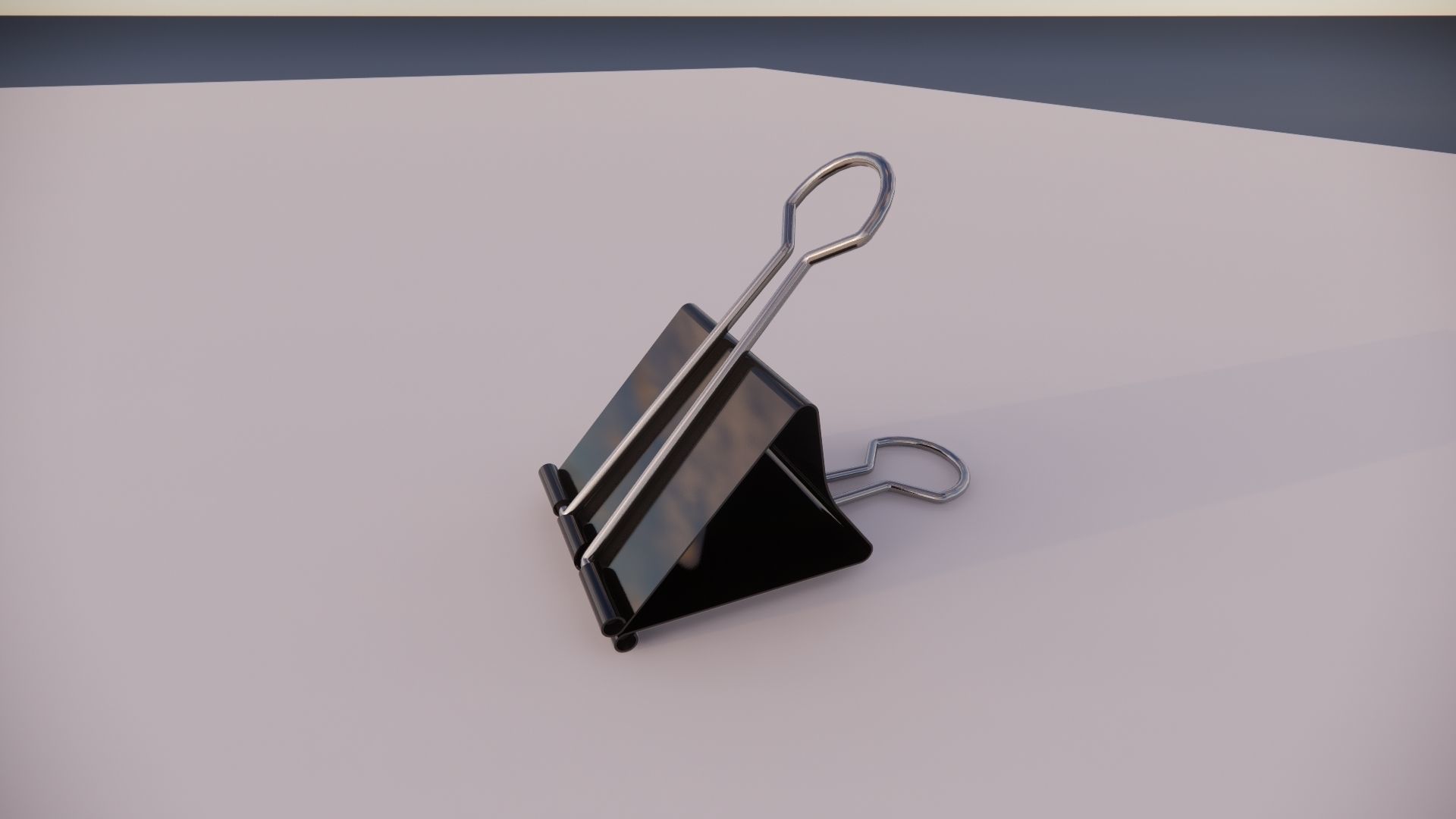 Binder clip free 3D model | CGTrader