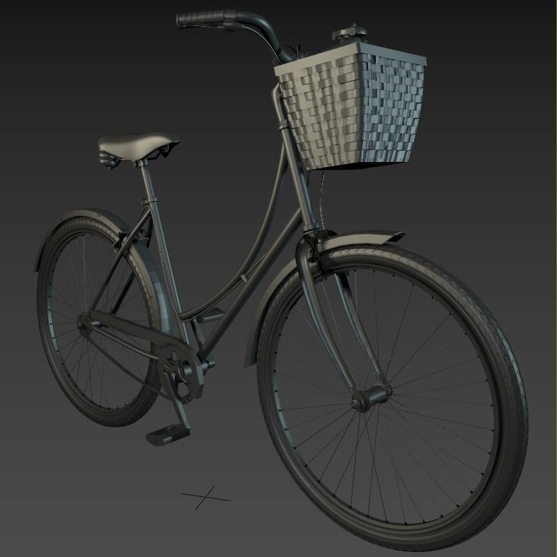 Dutch Bike free 3D model | CGTrader