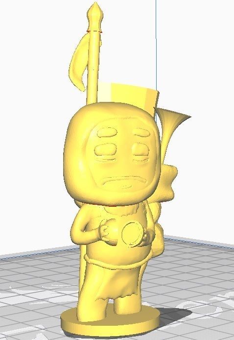 Cookie Squire Patsy Sad 3D model 3D printable | CGTrader