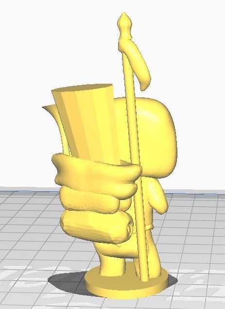 Cookie Squire Patsy Sad 3D model 3D printable | CGTrader
