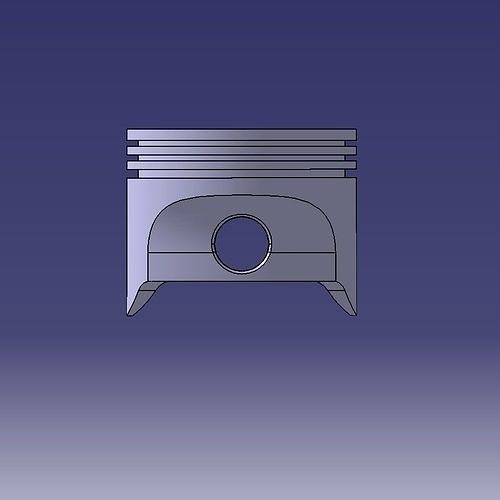 Piston head 3D model 3D printable | CGTrader