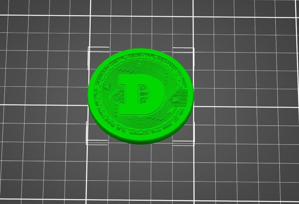 3D printable Dogecoin 3D model 3D printable | CGTrader