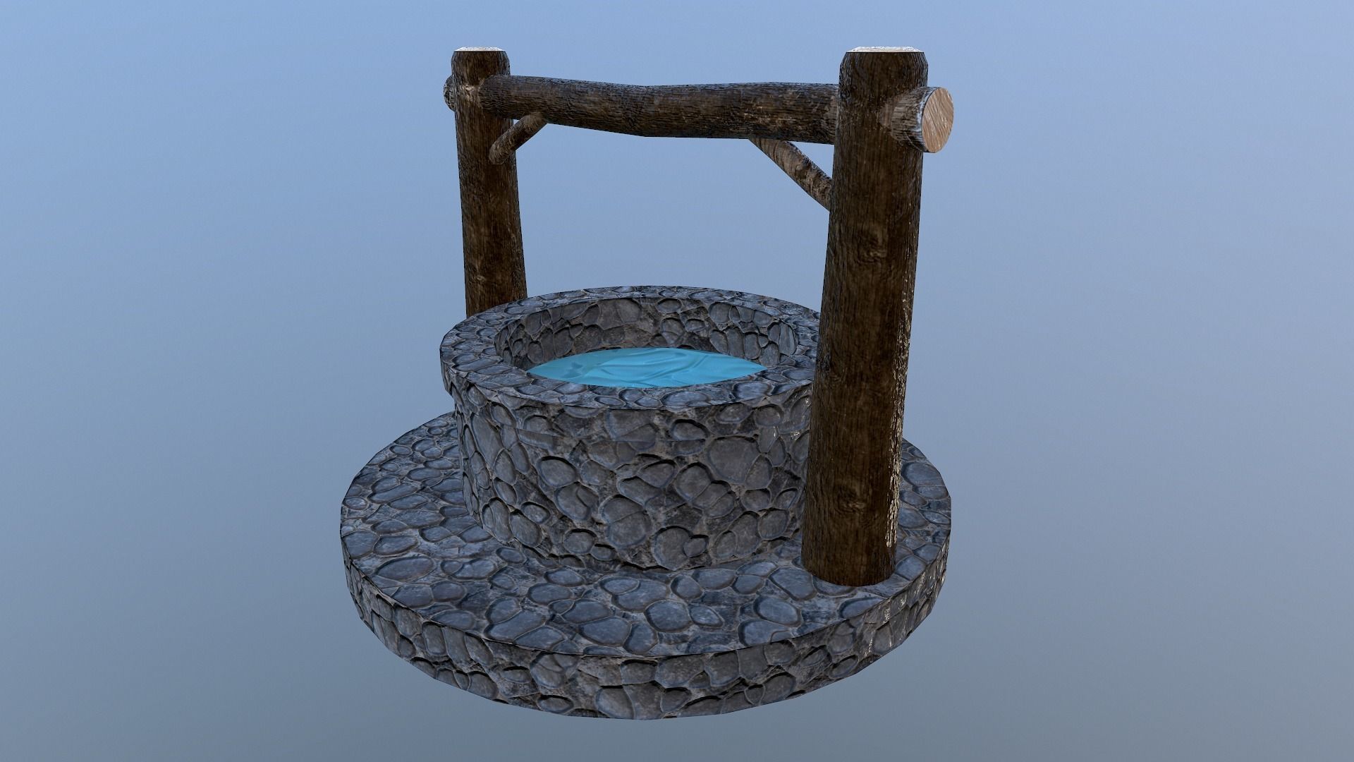 Water Well free VR / AR / low-poly 3D model | CGTrader