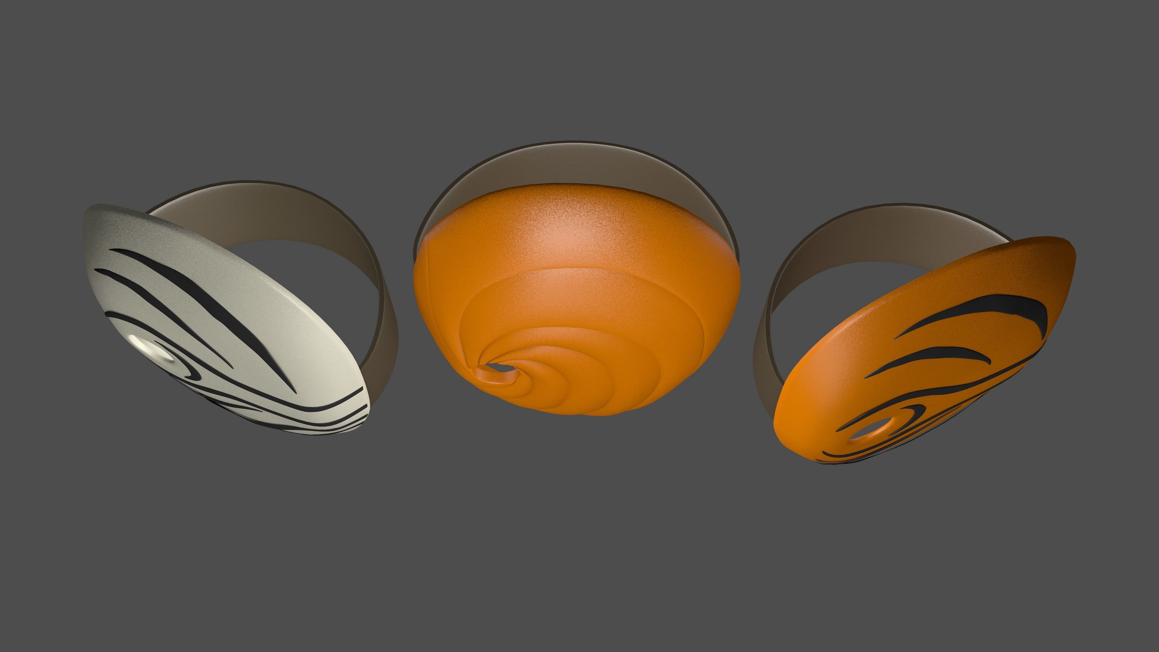 Obito masks 3D model | CGTrader