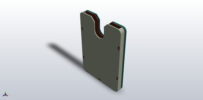 Card Holder 3D model 3D printable | CGTrader