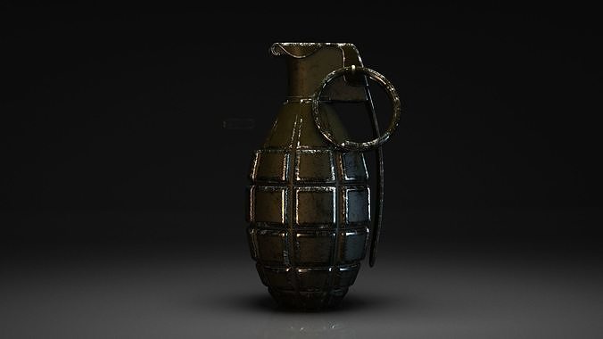 Hand Gernade 3D model | CGTrader